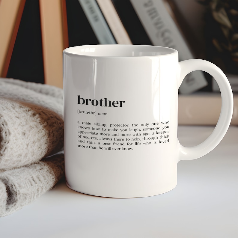 Brother Coffee Mug, Big Brother Gift, Funny Coffee Cup, Little Brother ...