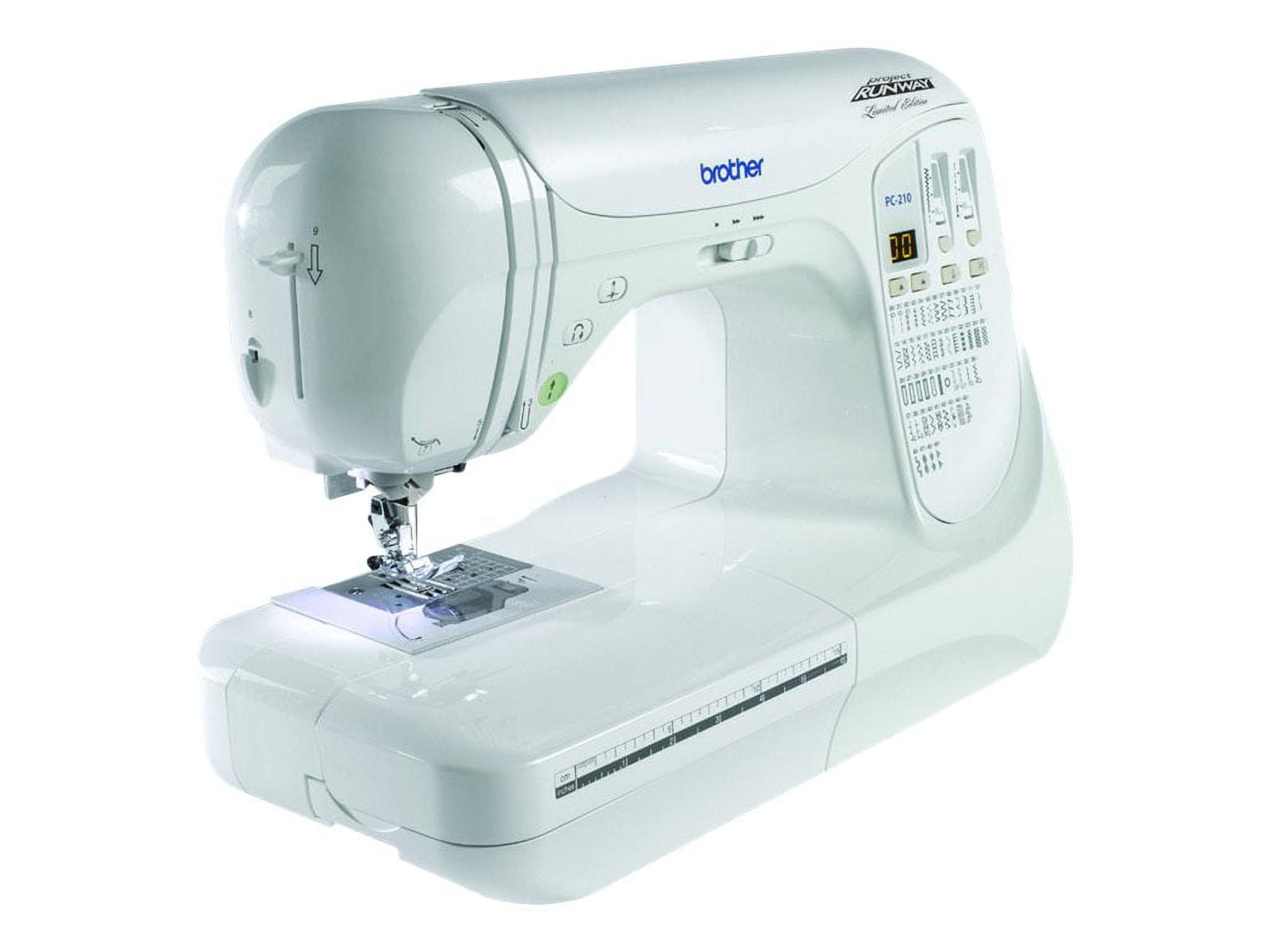 Brother Computerized 50-stitch Project Runway Sewing Machine PC-210PRW ...