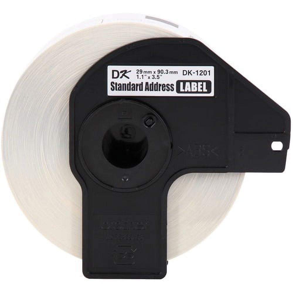 Brother DK1201 - Standard Address White Paper Labels - 3.14" Width x 1. ...