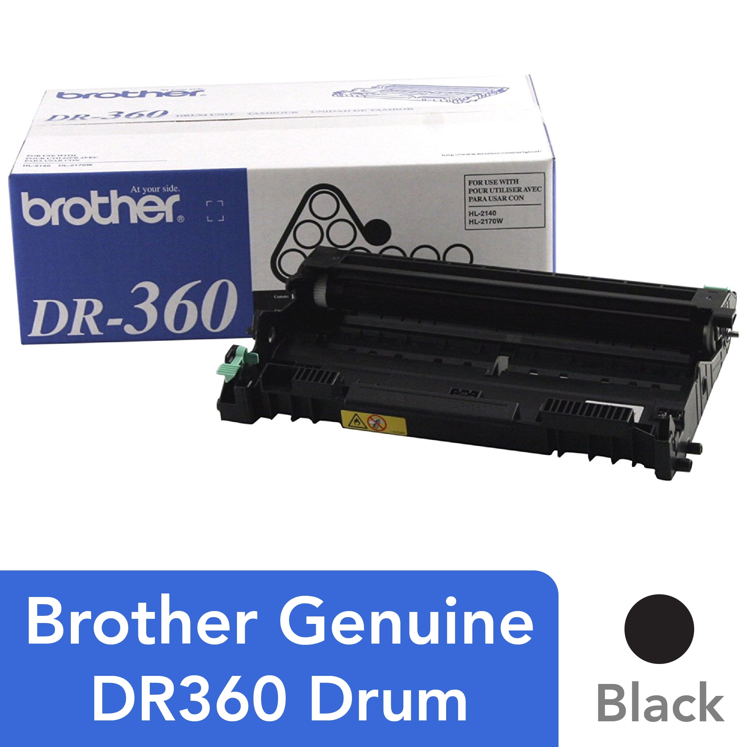 Brother Genuine DR360 Laser Printer Drum Unit - Walmart Business Supplies