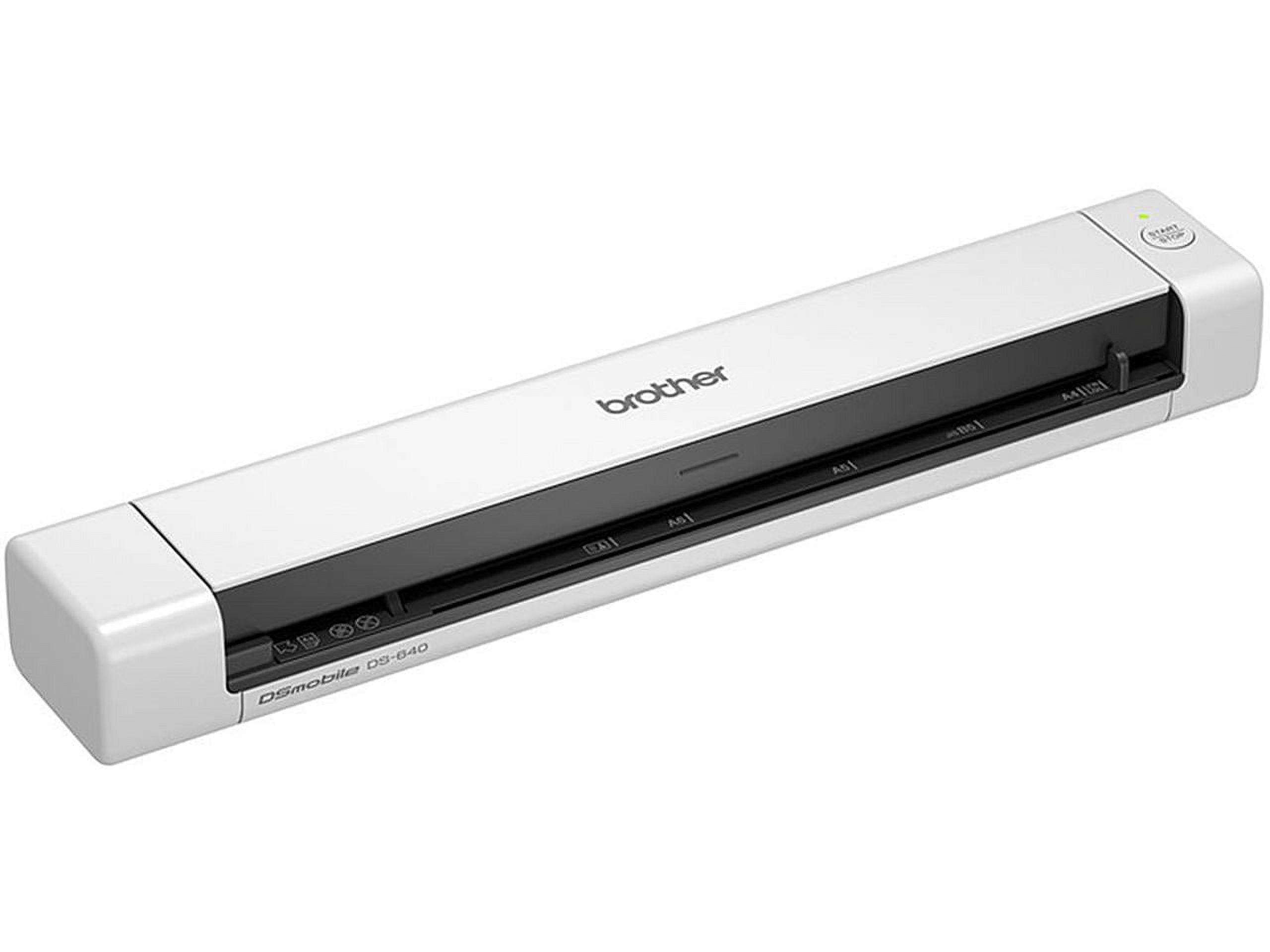 Brother DS640 24-Bit Color, 8-Bit Gray Scale, 1-Bit Monochrome Single ...