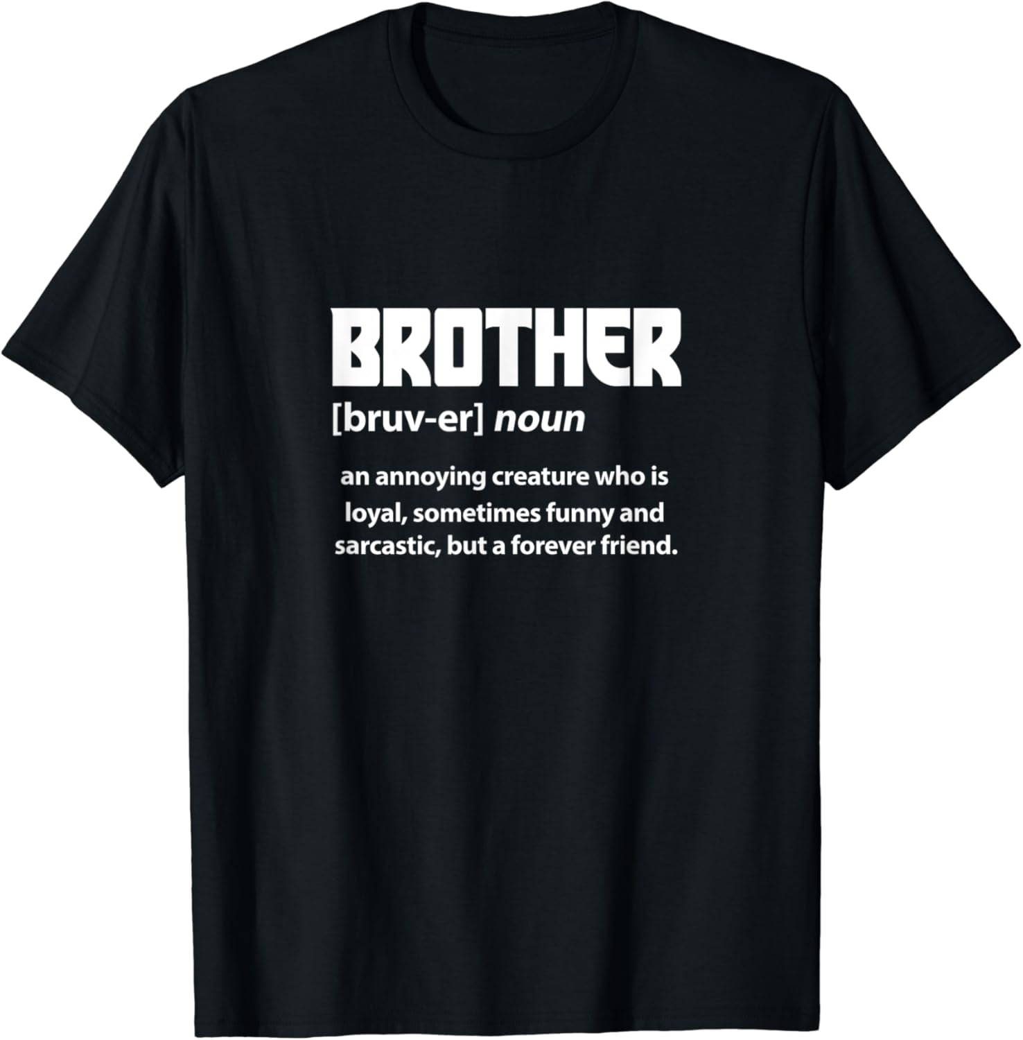 Brother Definition Sibling Family National Siblings Day T-Shirt Unisex ...