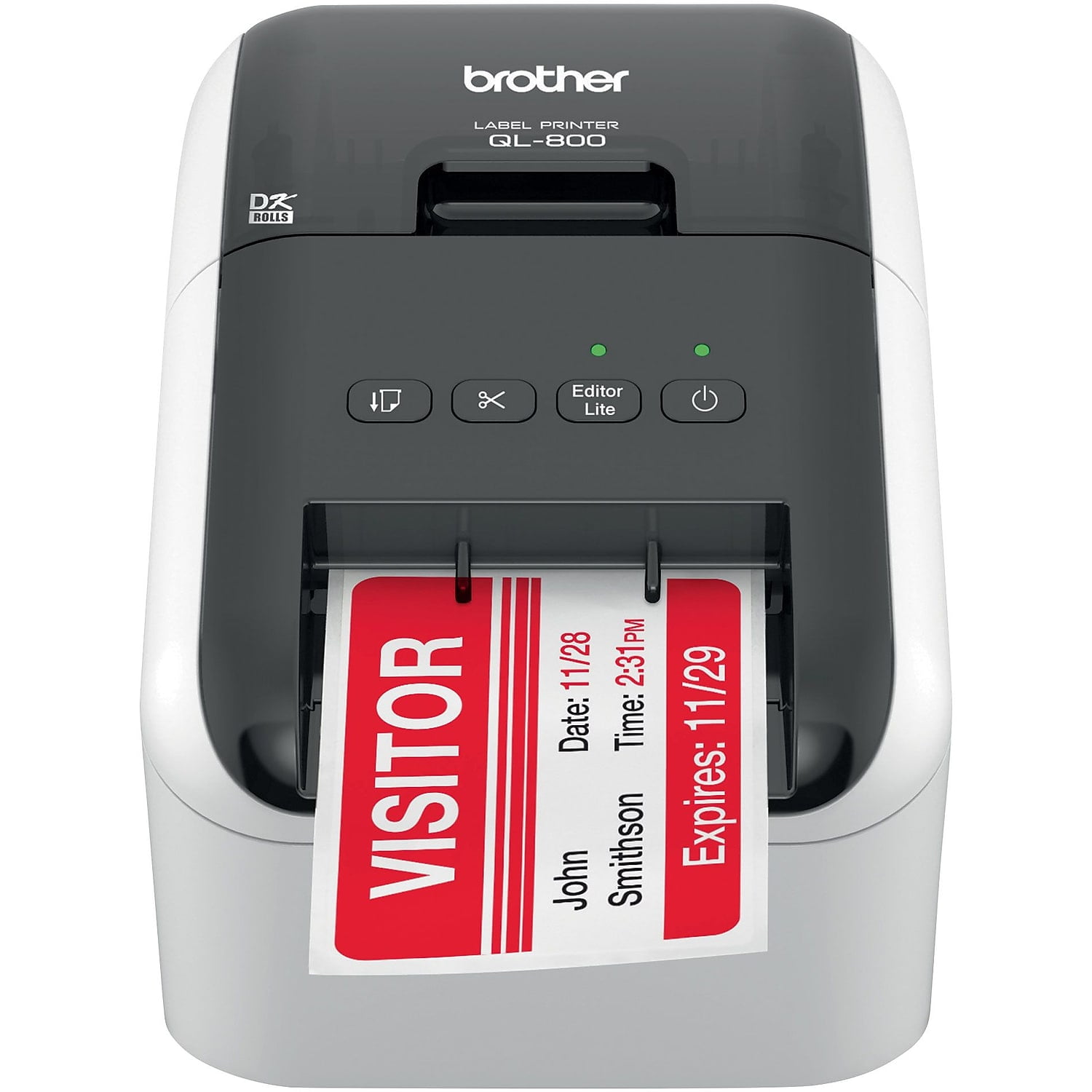 Brother Desktop QL-800 Label Printer 3/Carton QL800VS - Walmart.com