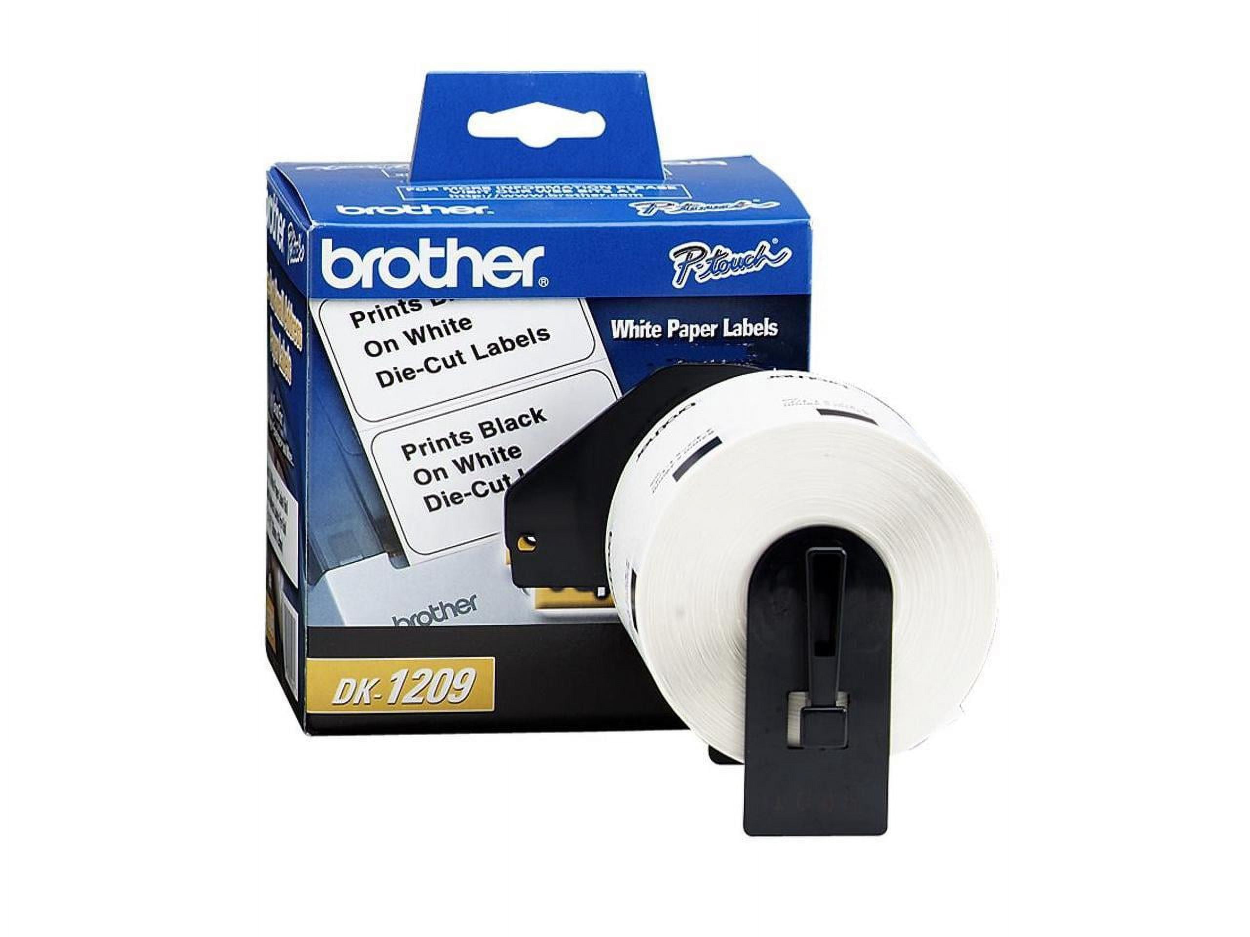 Brother Die-Cut Address Labels, 1-1/10" x 2-2/5", White, 800/Roll ...