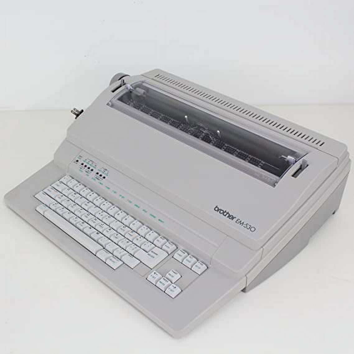 Restored Brother EM530 EM-530 Typewriter with Dictionary - Daisy Wheel ...