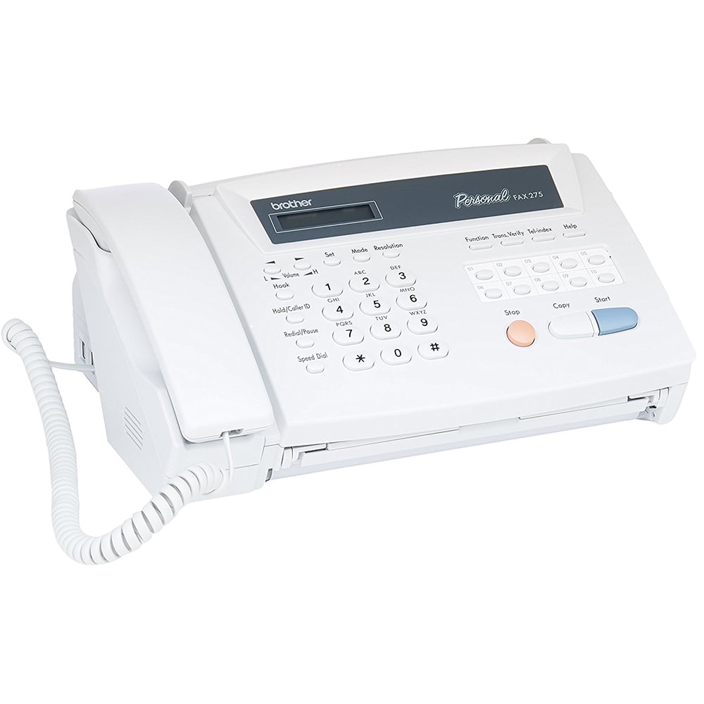 Brother Personal FAX 275 - Fax / copier - B/W - 8.5 in width (original ...