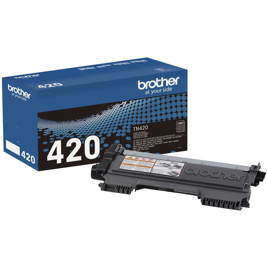 Brother Genuine Black Printer Toner Cartridge, TN420 - Walmart Business ...