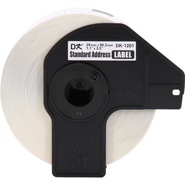 Brother Genuine DK-1201 Die-cut Standard Address Paper Labels for ...