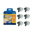 Brother Genuine DK-1202 Die-Cut Shipping Paper Labels, 300 Labels per ...