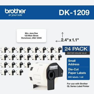 Brother QL-500 Affordable Label Printer, 50 Labels/Min, 5-7/10"w x 6"d ...