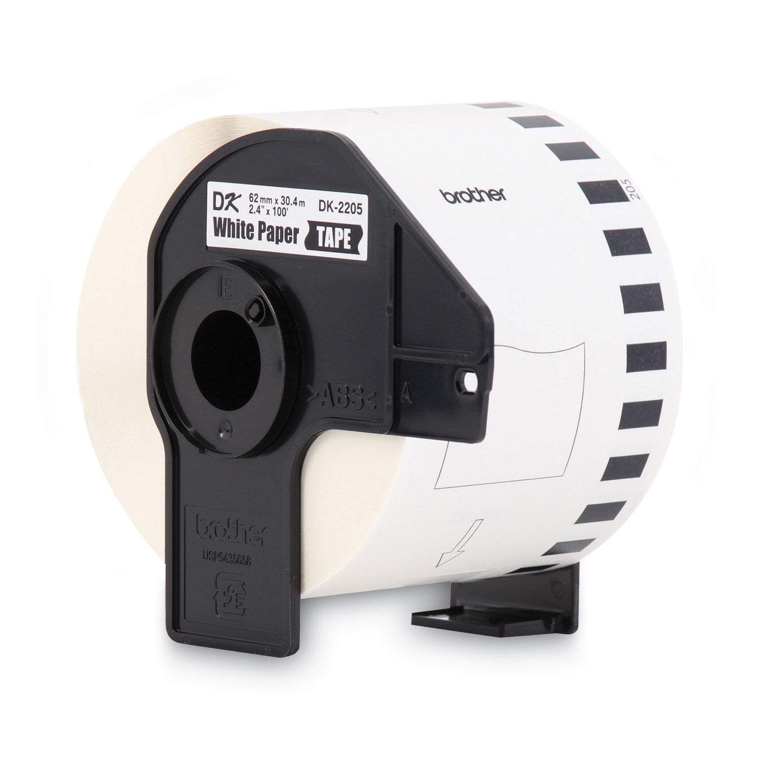 Brother Genuine DK-2205 Continuous Paper Roll Labels for QL Label ...