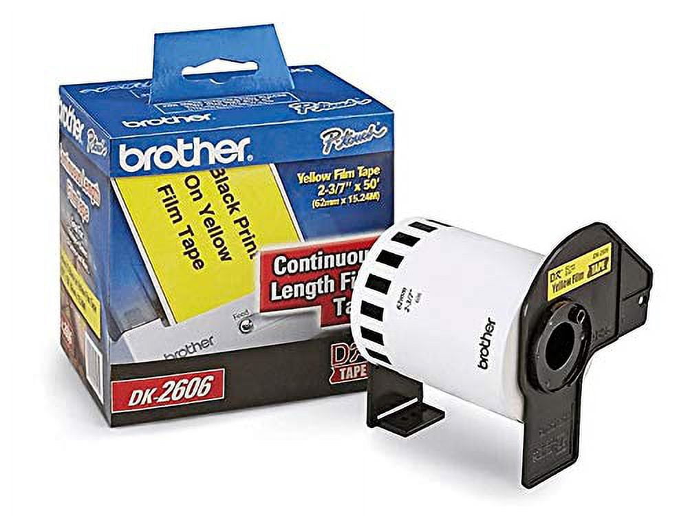 Brother Genuine DK-2606 Continuous Length Film Tape, 2.4 in x 50 ft (62 ...