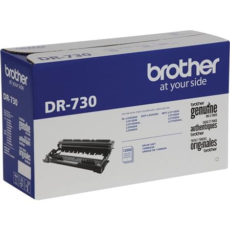 Brother Genuine Drum Unit, DR730, Yields Up to 12,000 Pages, Black ...