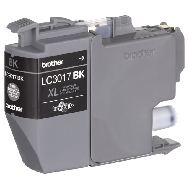 Brother Genuine LC3017BK High-yield Black Printer Ink Cartridge ...