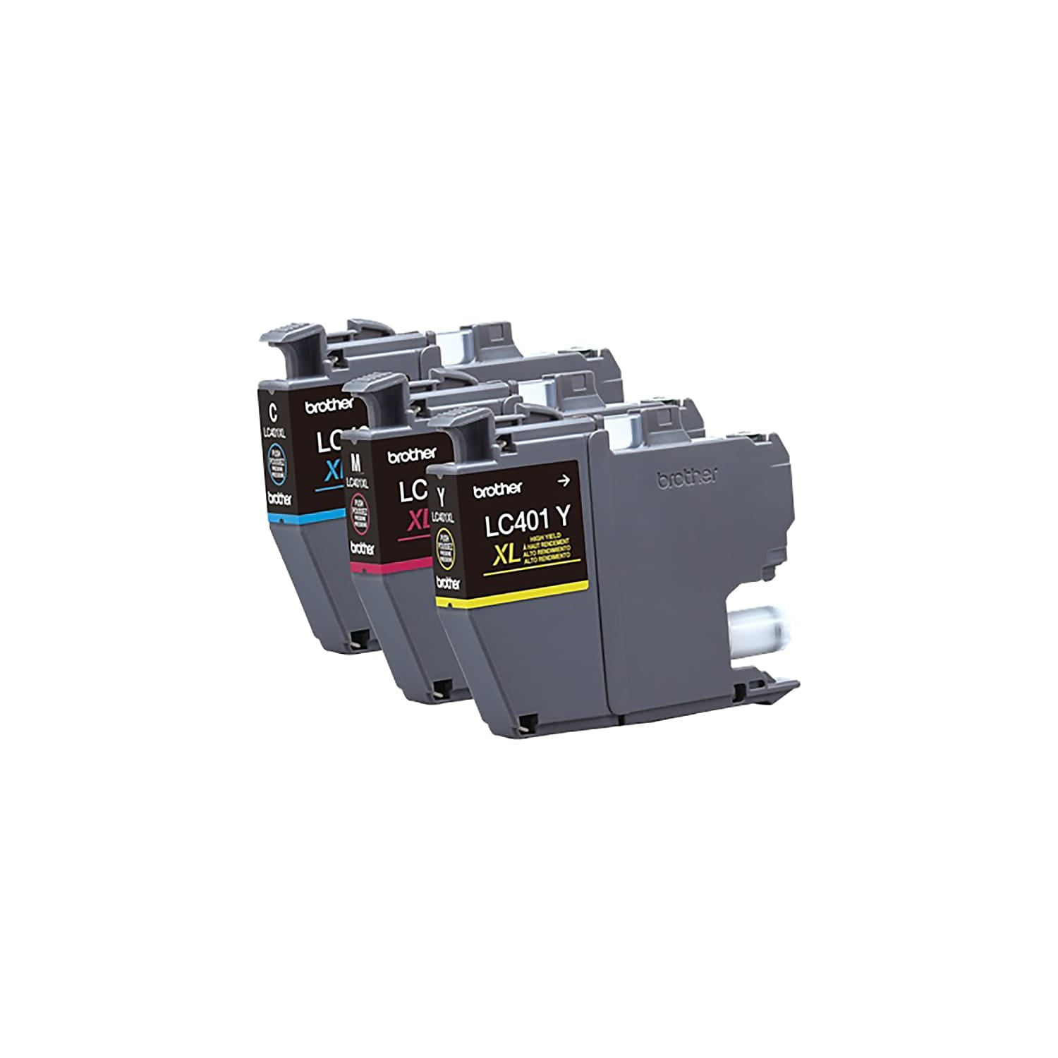 Brother Genuine LC401XL High-Yield Inkjet Colored Printer Ink ...