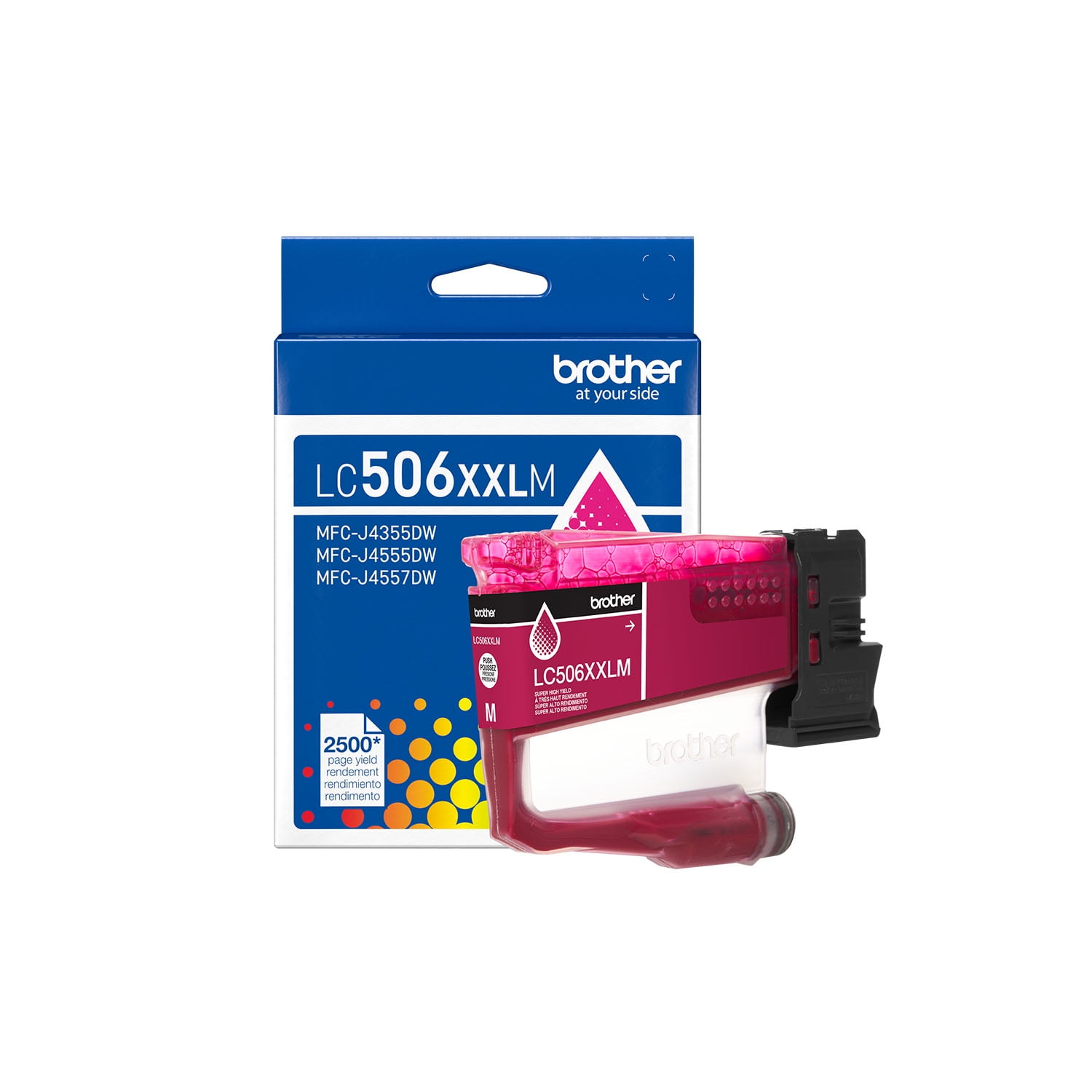 Brother Genuine LC506XXLM Super High Yield Magenta Ink Cartridge ...