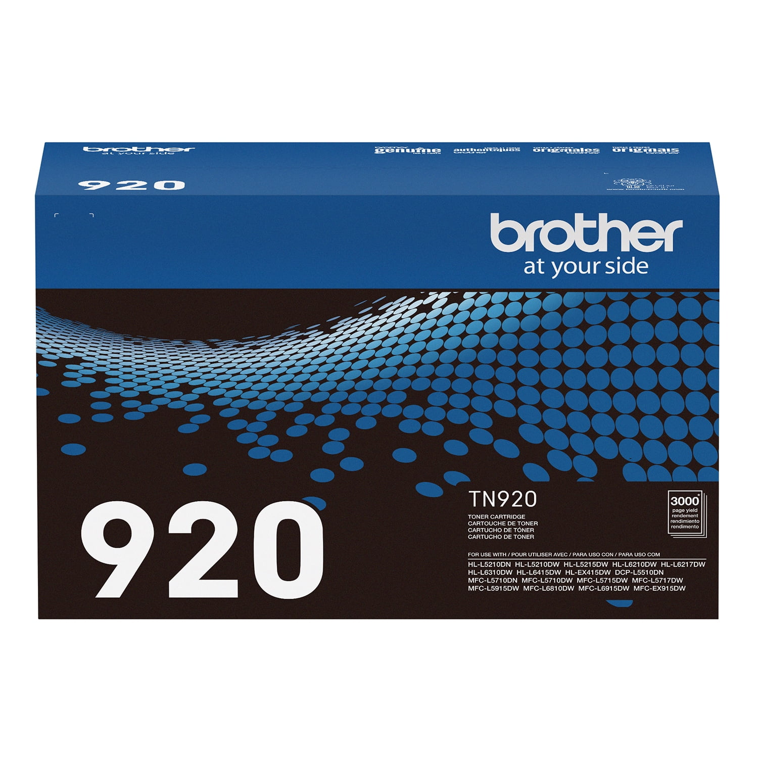 Brother Genuine TN920 Standard Yield Toner Cartridge - Walmart.com