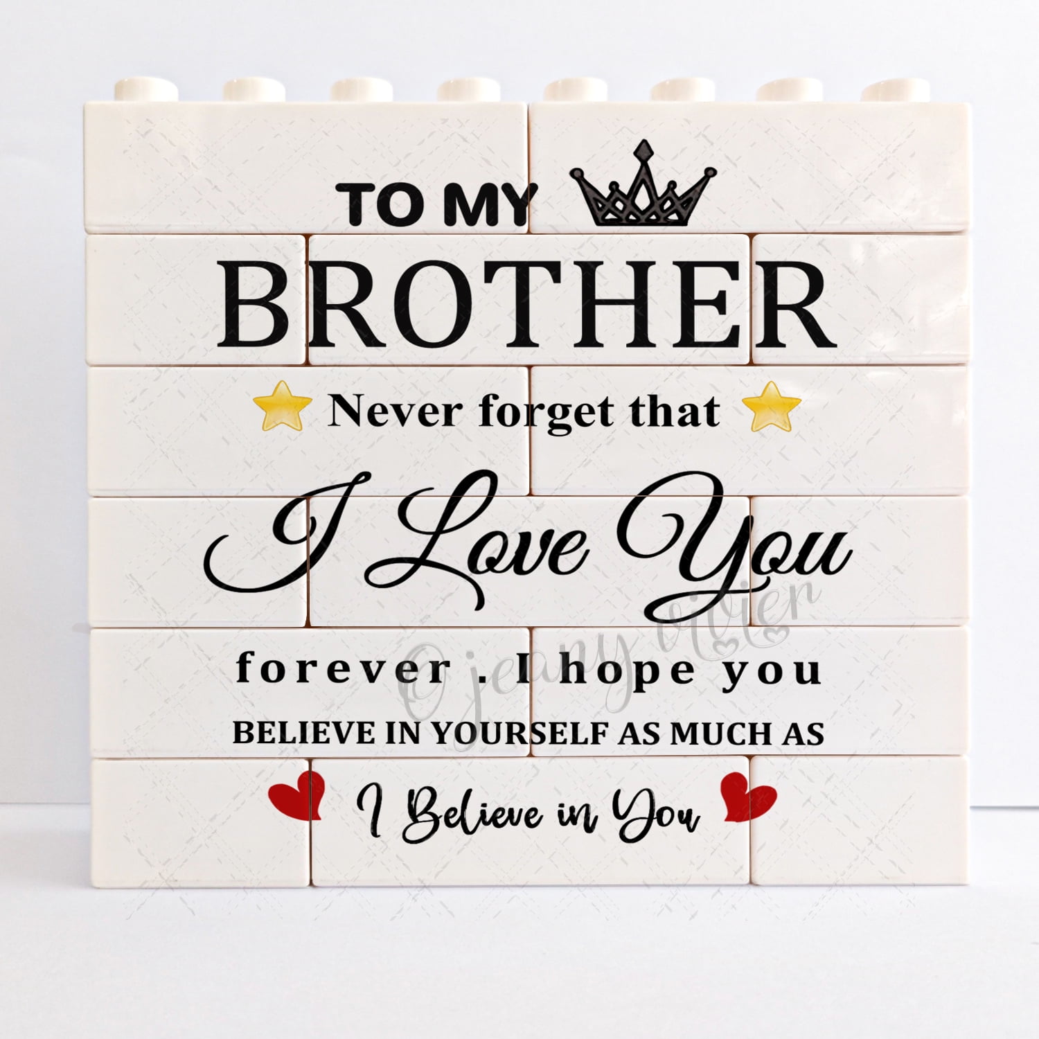 Brother Gift for Big Little Brother Step brother, Novelty Decorative ...
