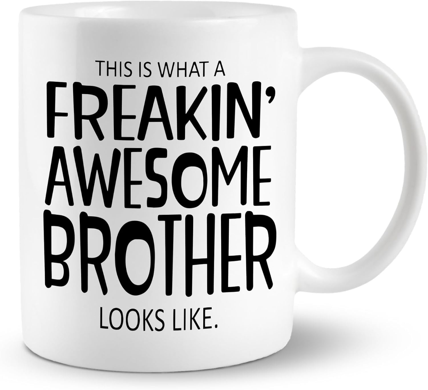 Brother Gifts Coffee Mugs Cup, Brother Christmas Birthday Graduation ...