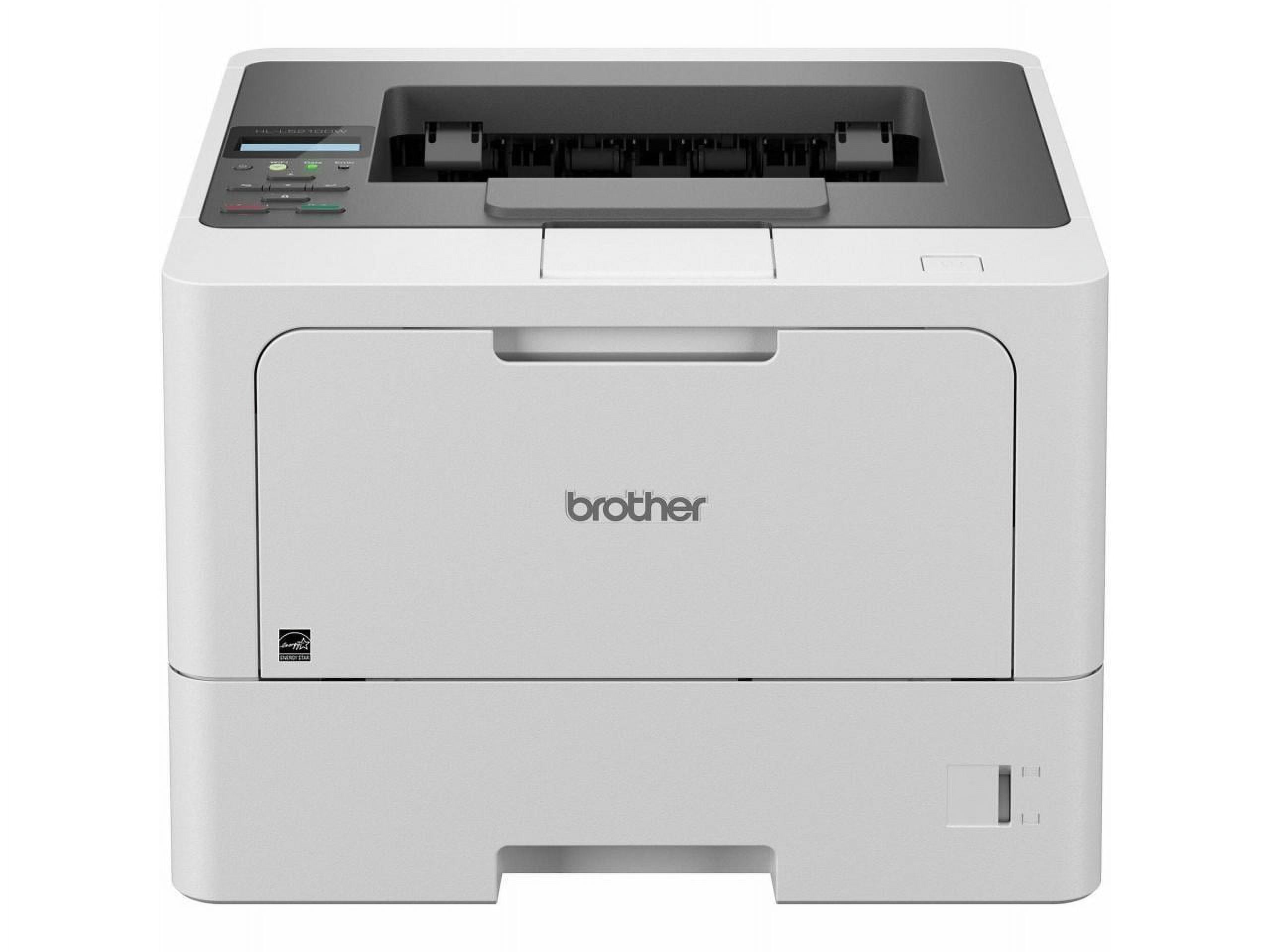 Brother HL-L5210DWT Business Monochrome Laser Printer with Dual Paper Trays, Wireless Networking ...