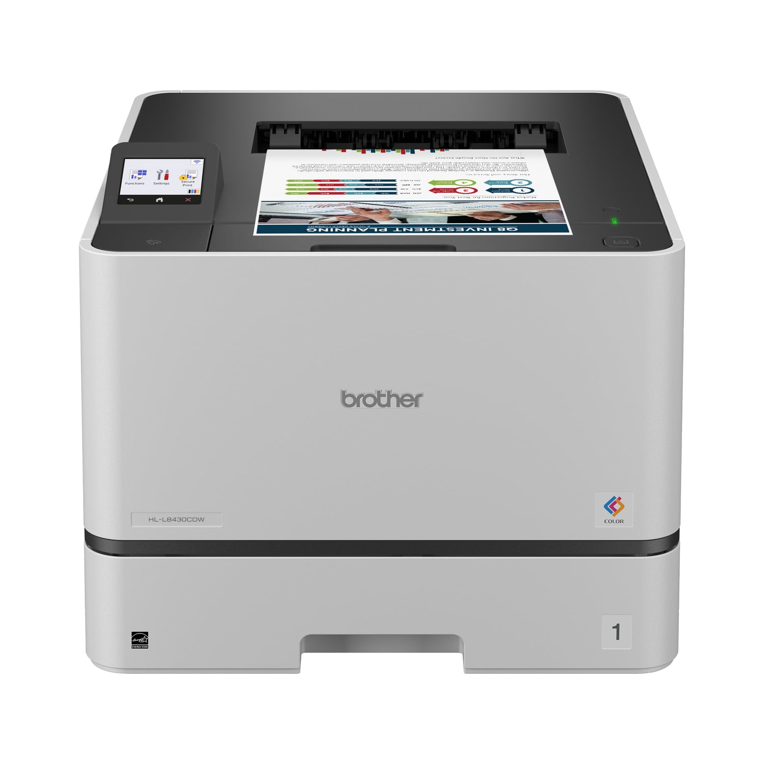 Brother HL-L8430CDW Business Color Laser Printer with Low-Cost Printing ...