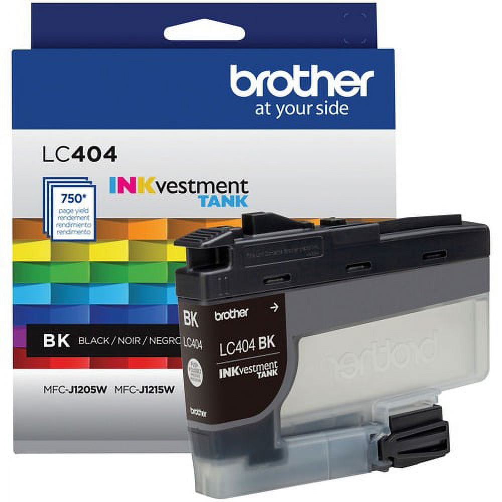 Brother INKvestment LC404BK Original Standard Yield Inkjet Ink ...