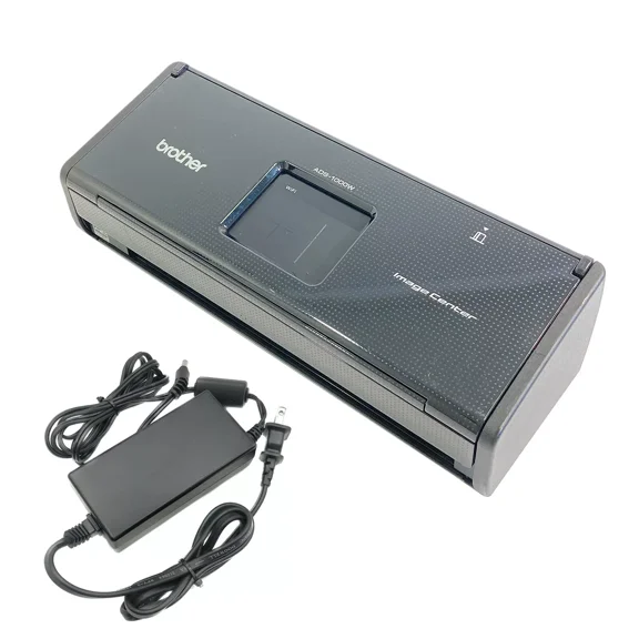 Brother ADS-1800W Wireless Compact Desktop Scanner, Scan Speeds of Up ...