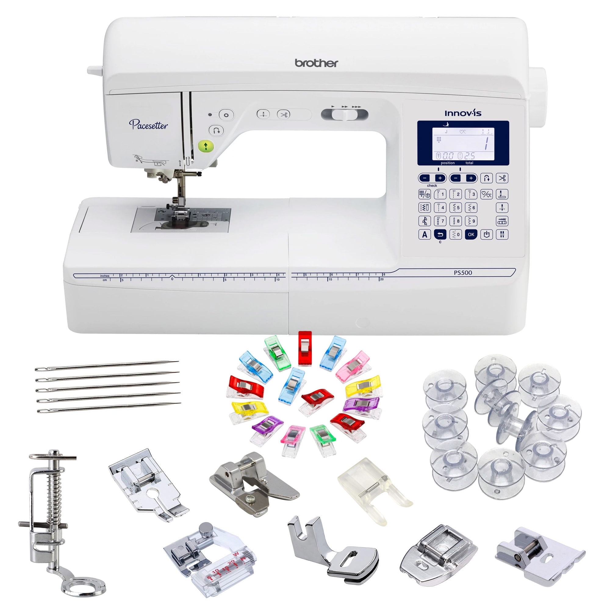 Brother Innov-is Pacesetter PS500 Quilting & Stitching Sewing Machine ...