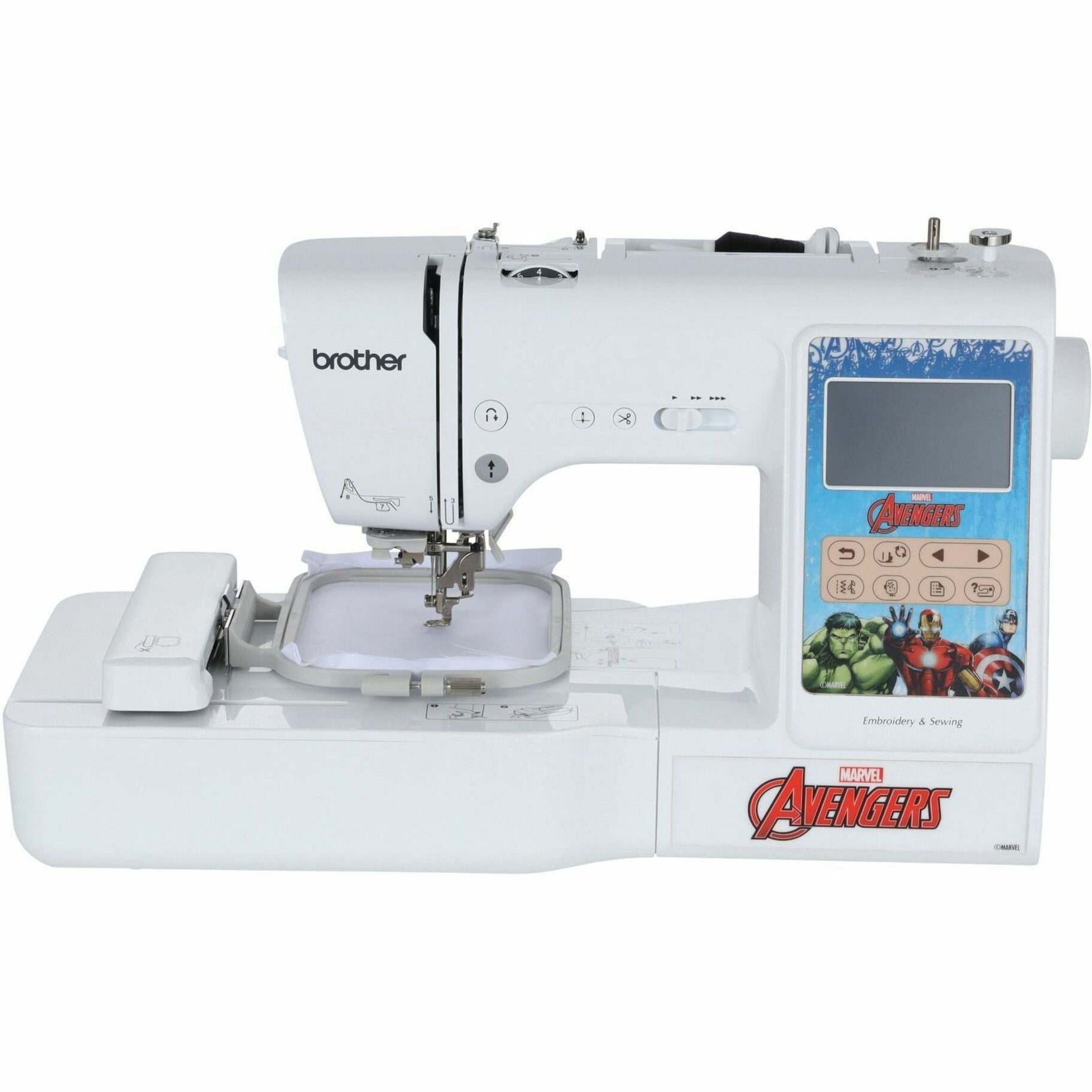 Brother LB5500M Marvel 2-in-1 Combo Sewing & Embroidery Machine ...