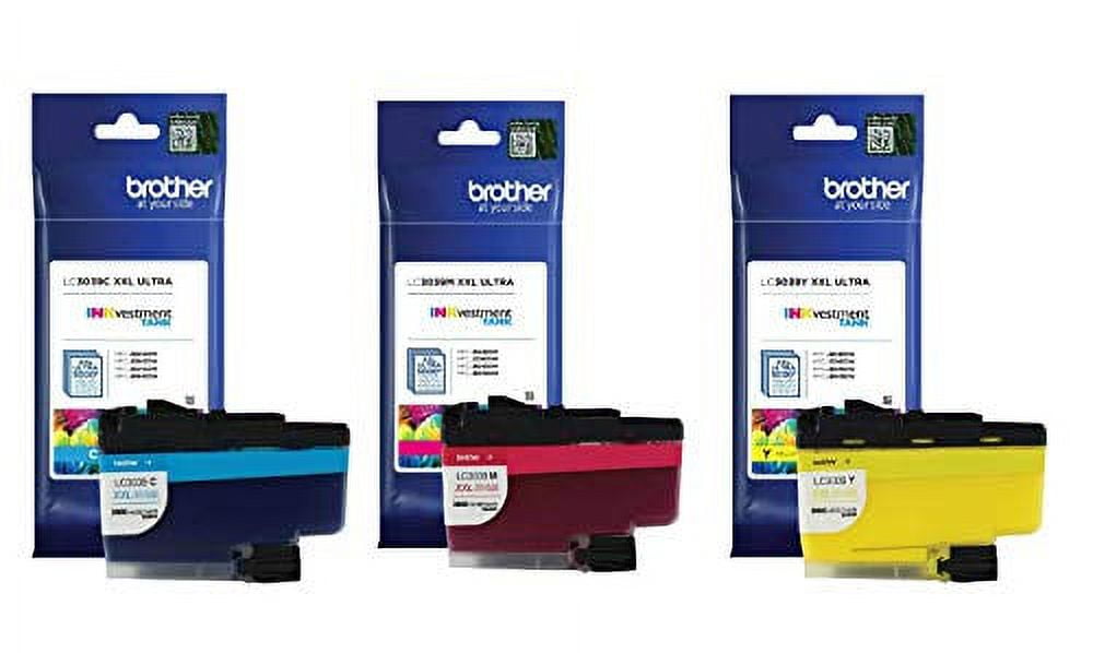Brother LC-3039 C/M/Y Ultra High Yield Inkjet Ink-3 Pack - Walmart.com