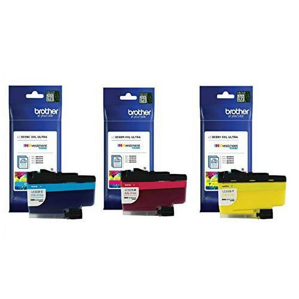 Brother LC-3039 C/M/Y Ultra High Yield Inkjet Ink-3 Pack - Walmart ...
