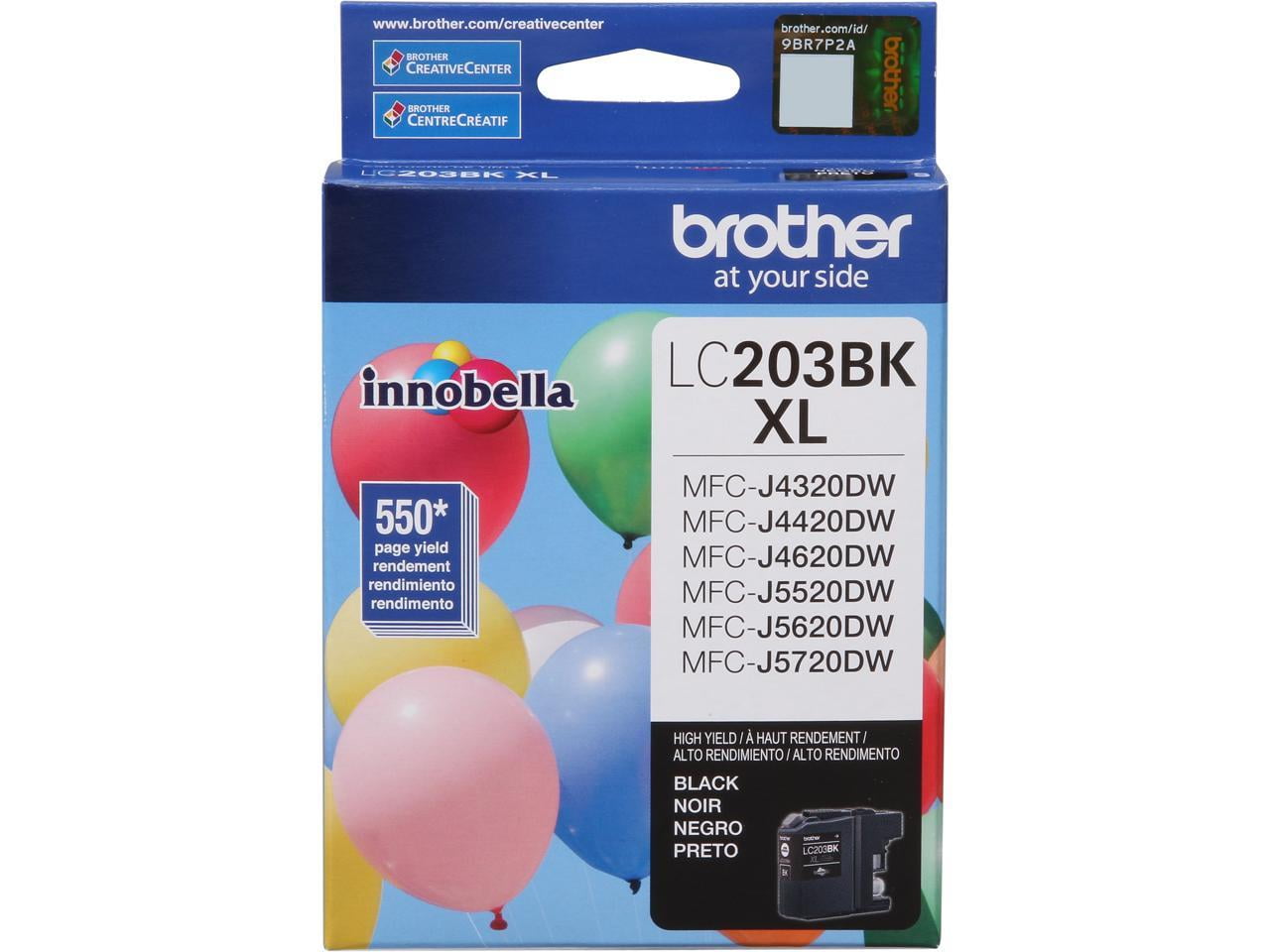 Brother LC203BK High Yield Innobella InkJet Cartridge - Black - Walmart.com