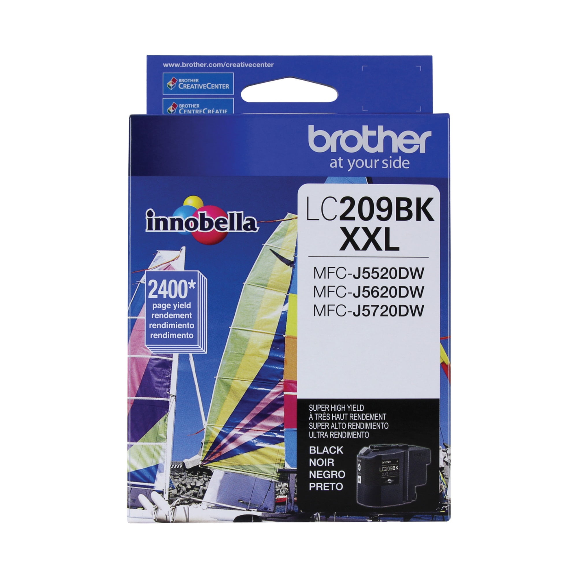 Brother® LC209BKS Extra-High-Yield Black Ink Cartridge - Walmart ...