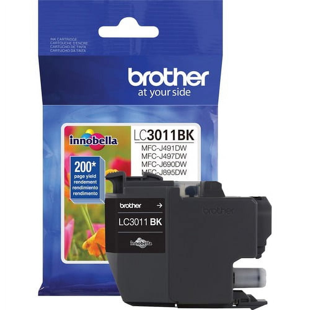 Brother LC3011BK Original Standard Yield Inkjet Ink Cartridge - Single ...