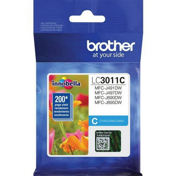 Brother LC3011C Original Standard Yield Inkjet Ink Cartridge - Single ...
