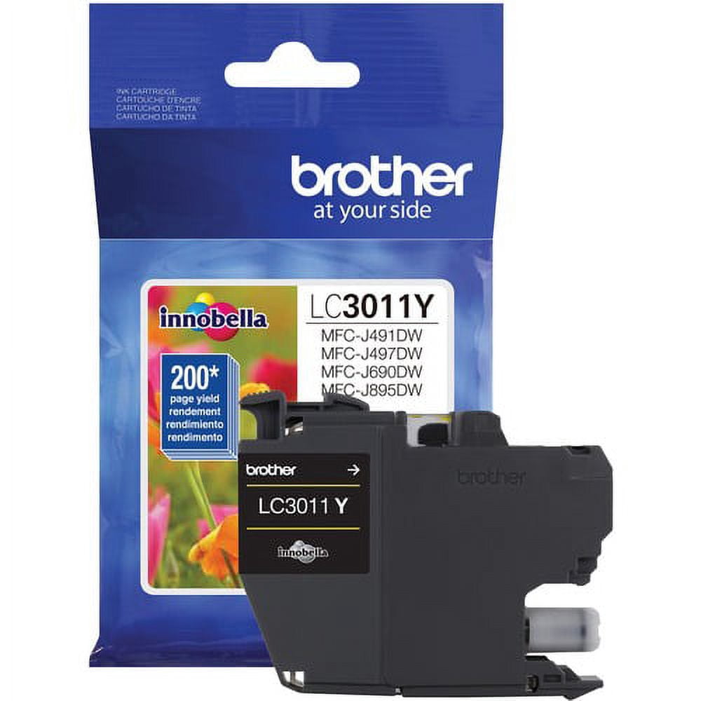 Brother LC3011Y Original Standard Yield Inkjet Ink Cartridge - Single ...