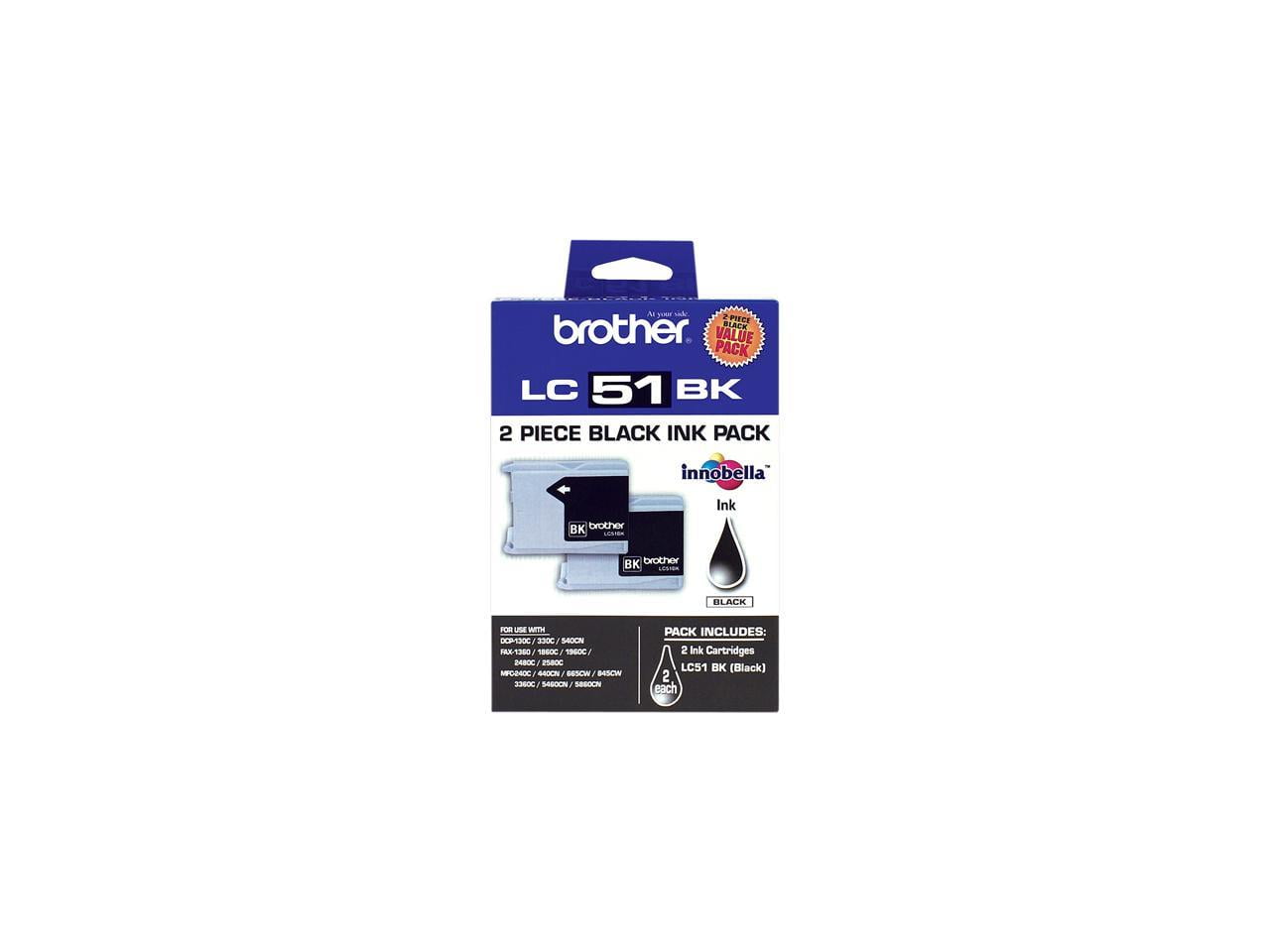 Brother LC512PKS Innobella Ink Cartridge - Dual Pack - Black - Walmart ...