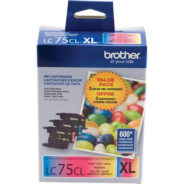 Brother LC753PKS Original Ink Cartridge - Inkjet - Cyan, Magenta ...