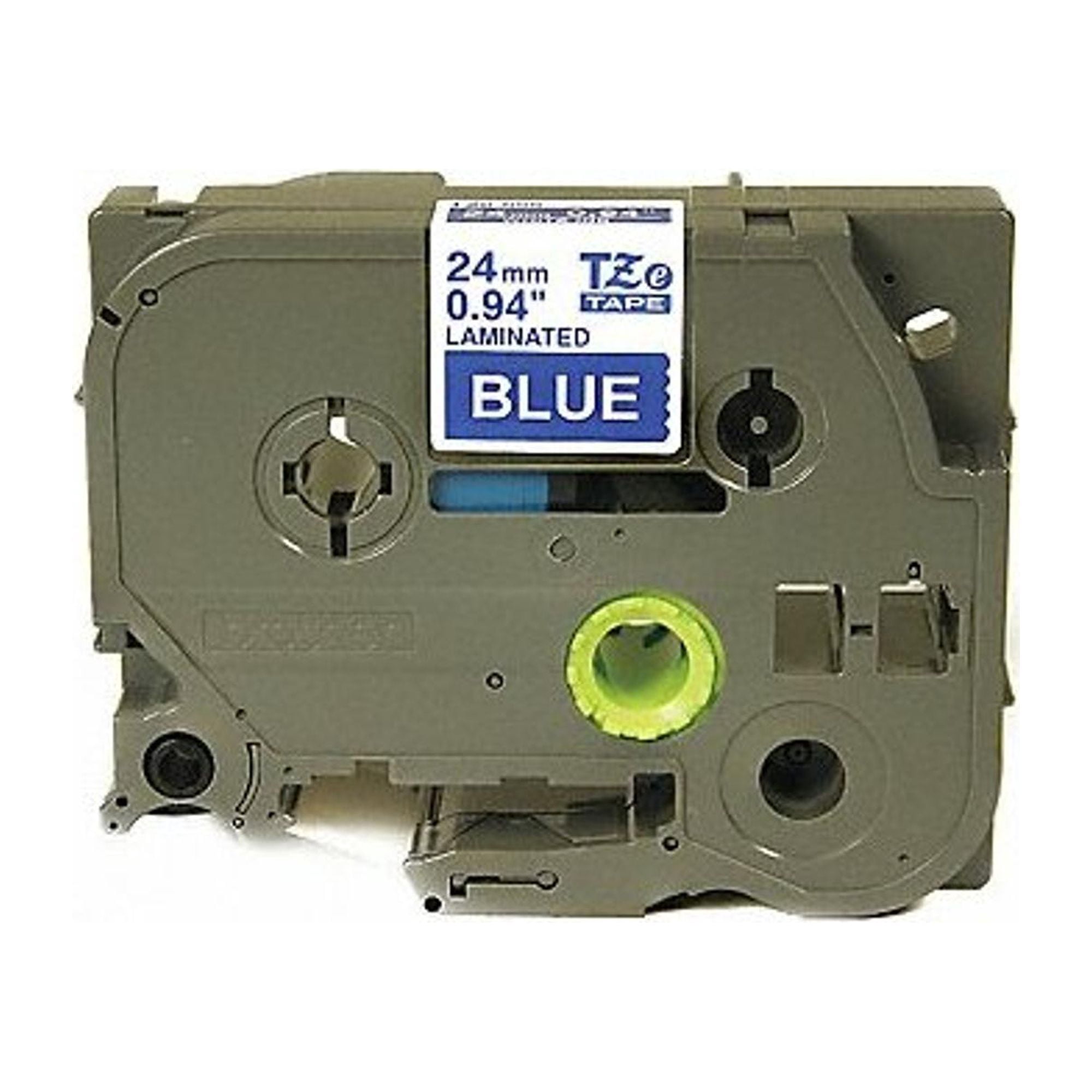 Brother Label Tape Cartridge, White/Blue, Labels/Roll: Continuous ...