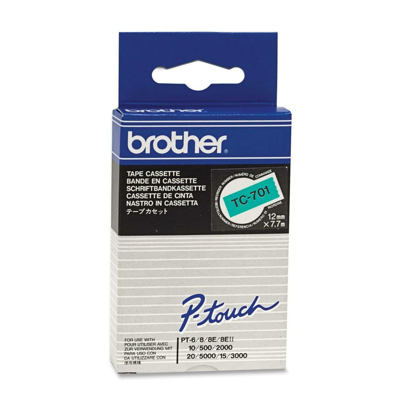 Brother Laminated Lettering Tape - Walmart.com