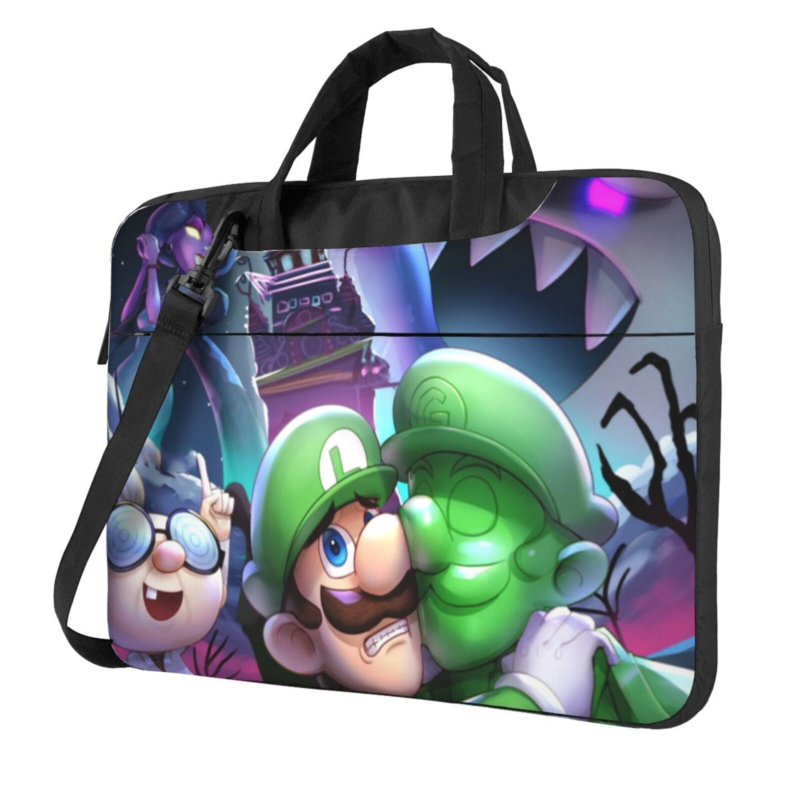Brother Luigi's Mansion Laptop Bag Portable Shoulder Laptop Case Sleeve ...