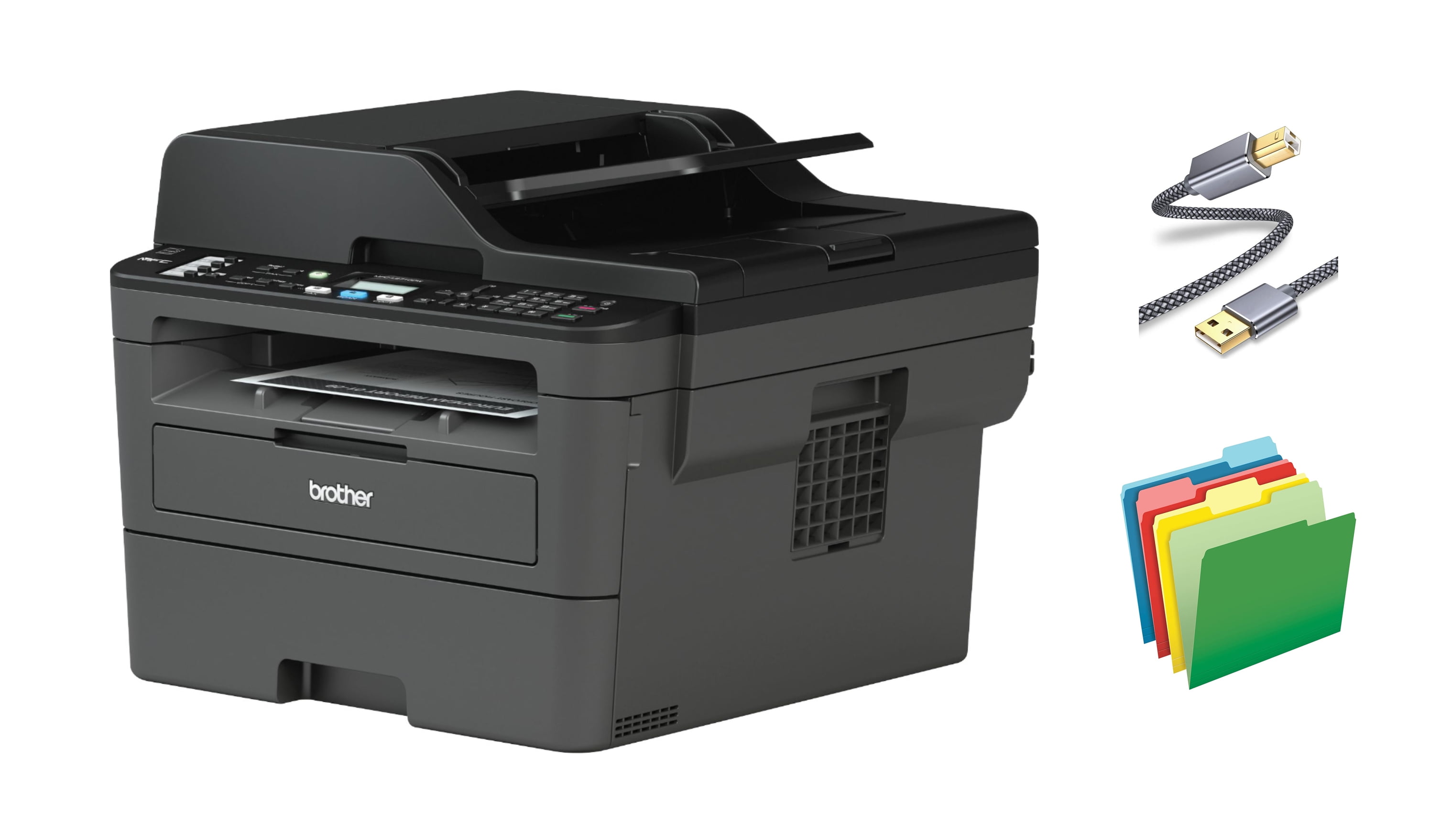 Brother MFC-L27 Series Monochrome All-in-One Laser Printer, Print Copy ...