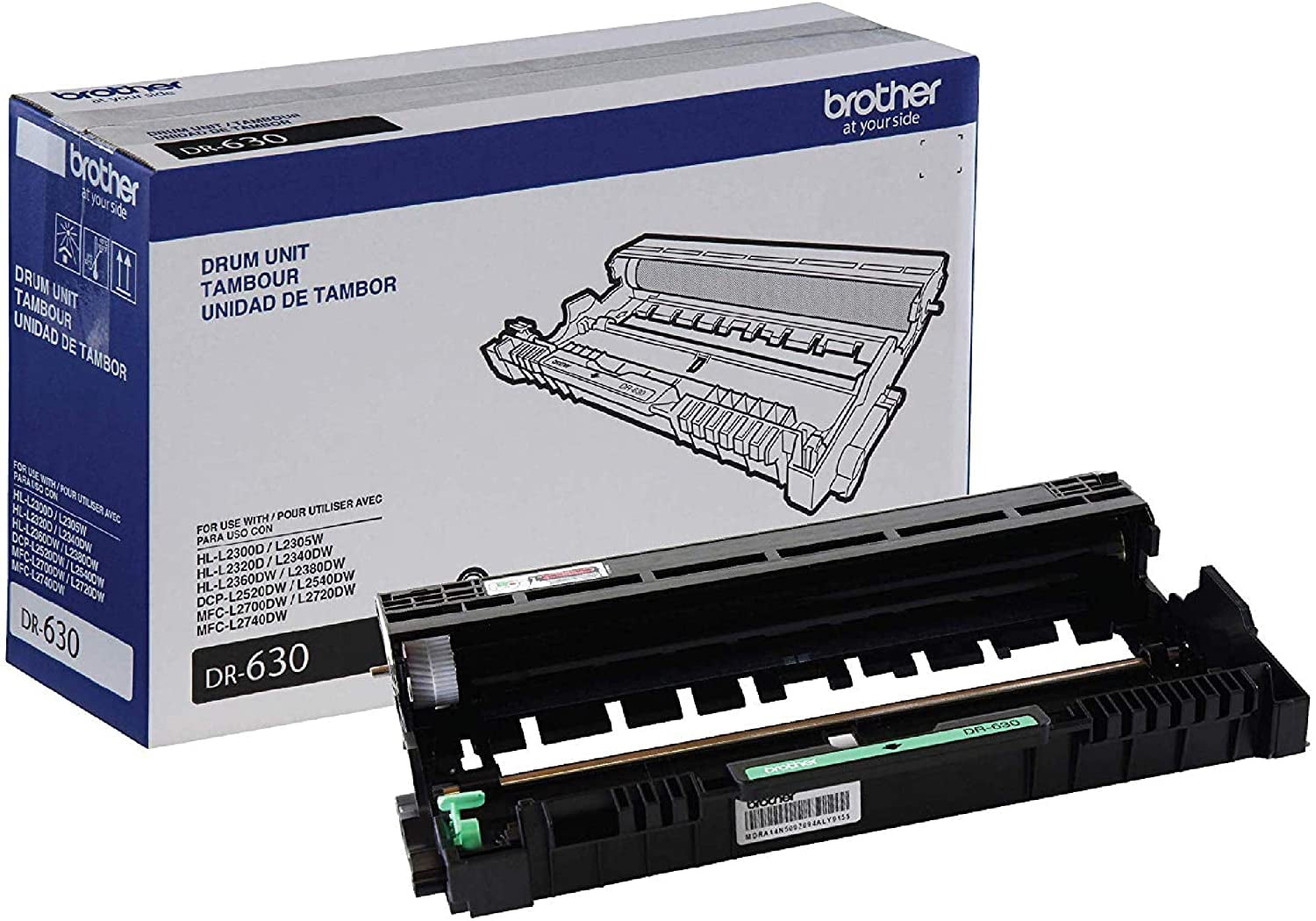 Brother MFC-L2720DW (DR630) Black Toner Drum Unit (12,000 Yield ...