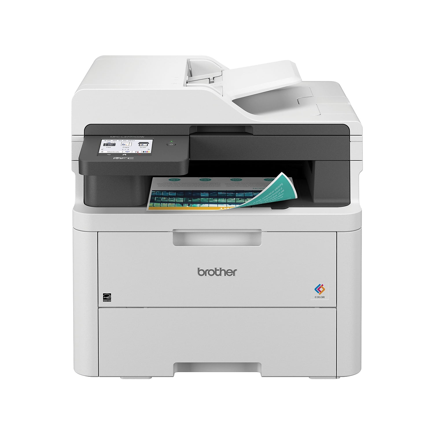 Brother MFC-L3720CDW Digital Wireless Color All-In-One Laser Printer ...