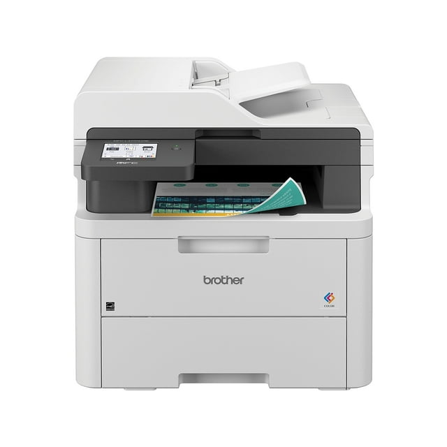 Brother MFC-L3720CDW Digital Wireless Color All-In-One Laser Printer ...