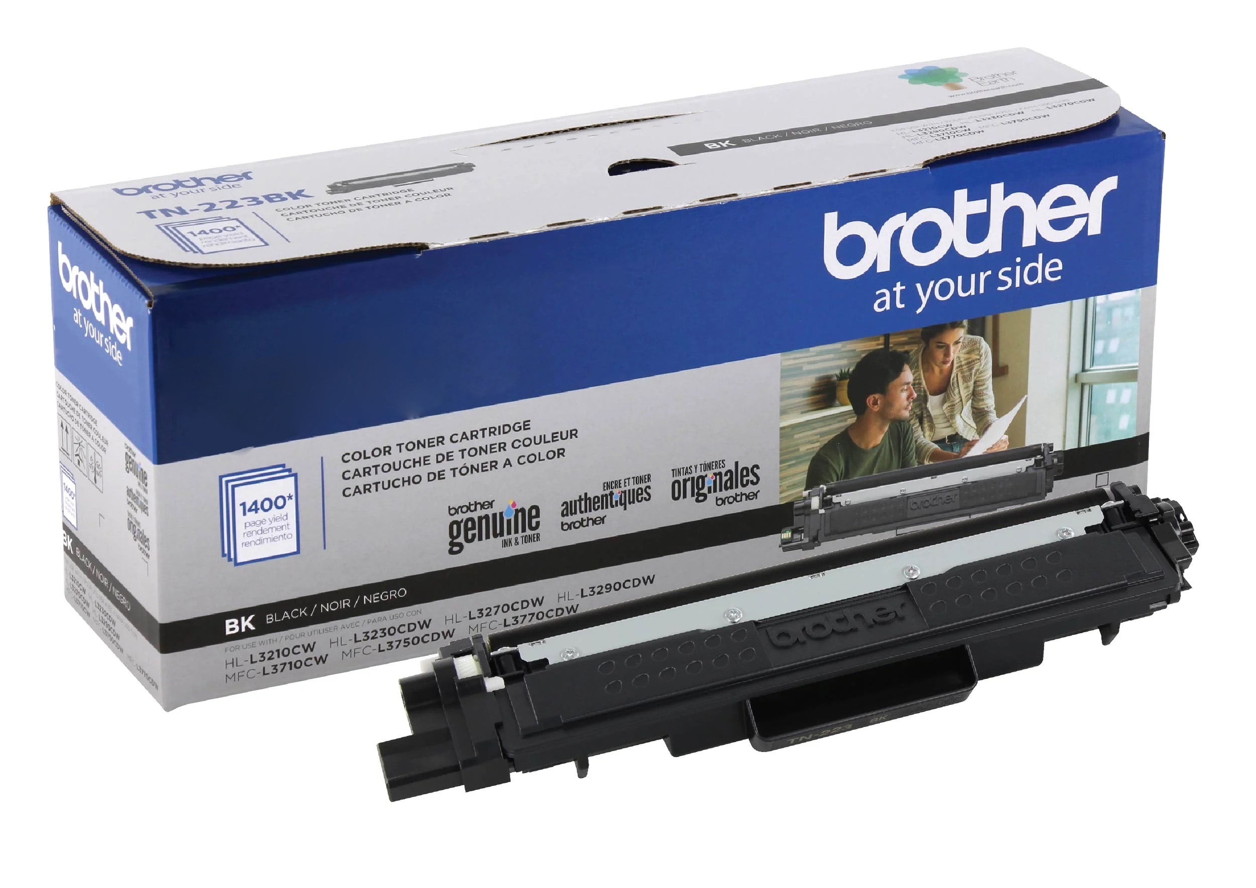Brother MFC-L3770CDW Toner Black Genuine OEM (1.4k Yield) MFCL3770CDW ...