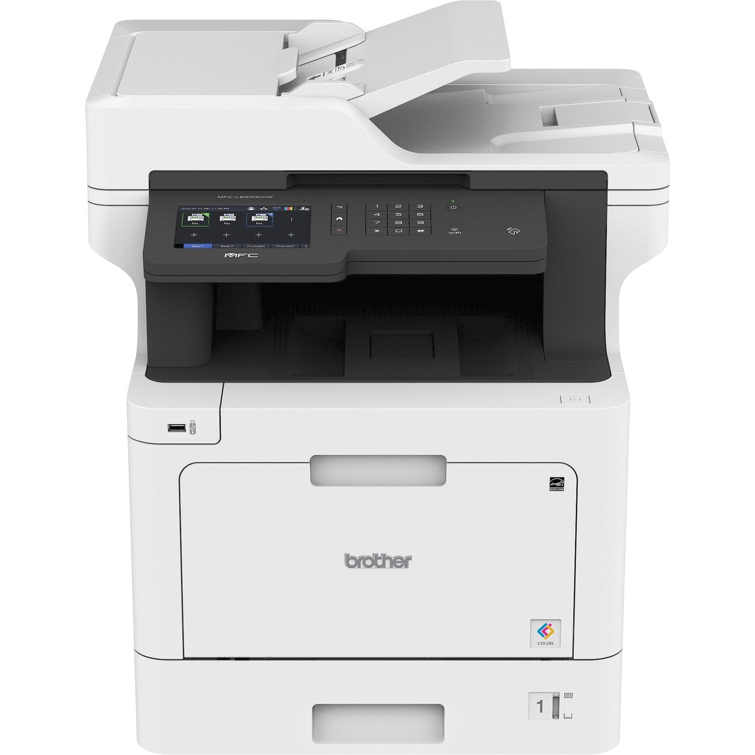 Brother MFC-L8900CDW Color Laser Printer, Advanced Duplex, Wireless ...