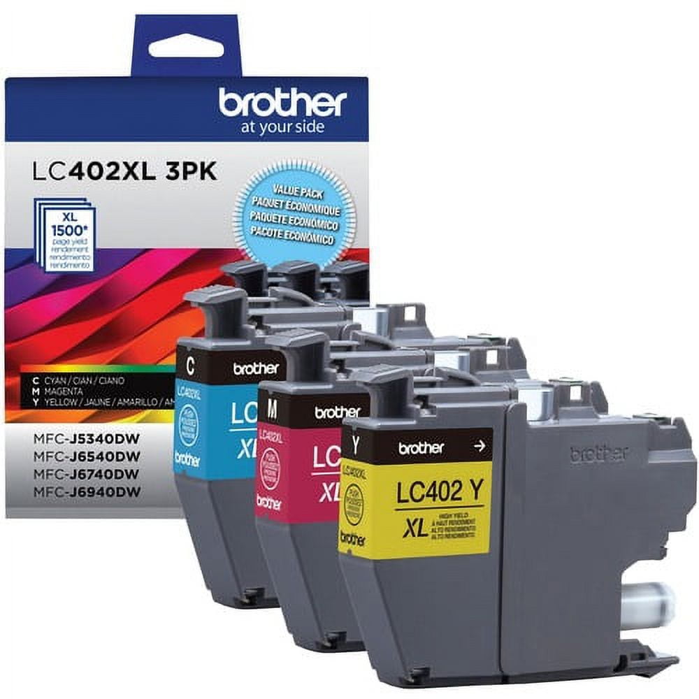 Brother Original High Yield Inkjet Ink Cartridge - Cyan, Magenta ...