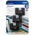 Brother P-Touch 3-Pack Laminated Tapes for Brother TZ and TZe Label ...