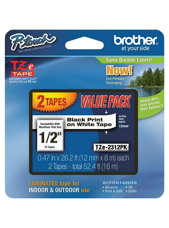 Brother Label Maker Tape & Refills in Labels & Label Makers - Walmart.com